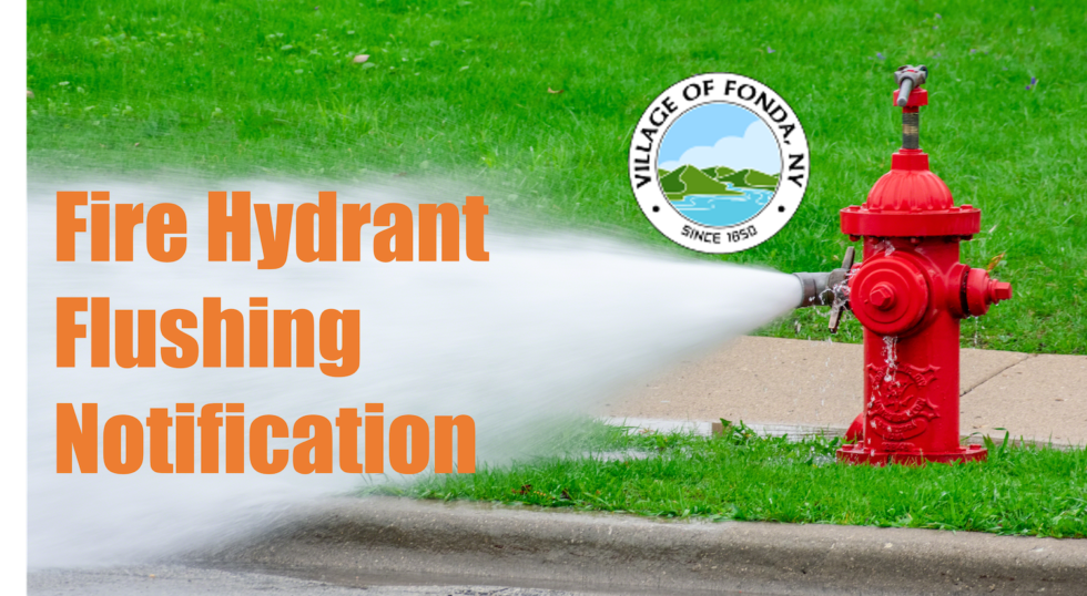 Water User Notification – Hydrant Flushing & Bottled Water | Village of ...